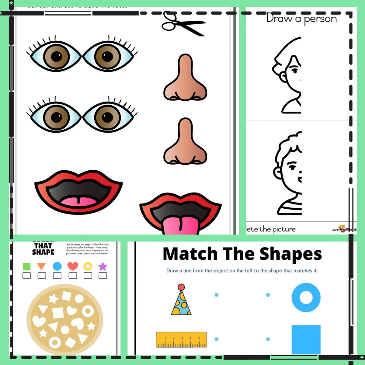 Ready for Grade 1: Workbook 1– WriteAbility