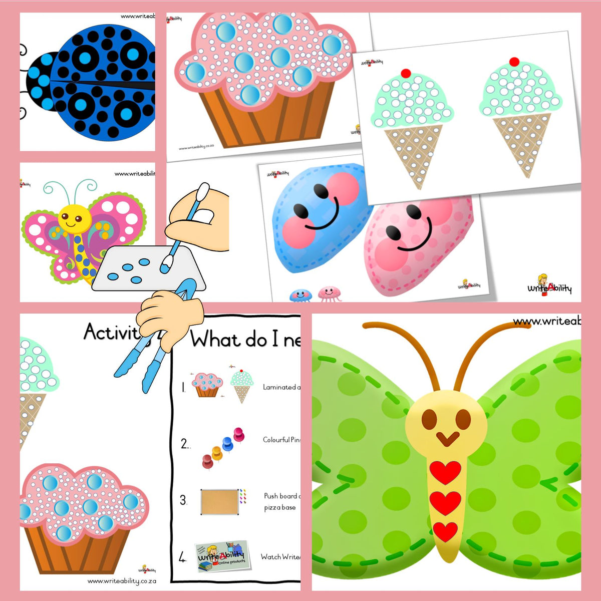 Fine Motor Skills: Fine Motor Activity and Cutting Skills Bundle ...