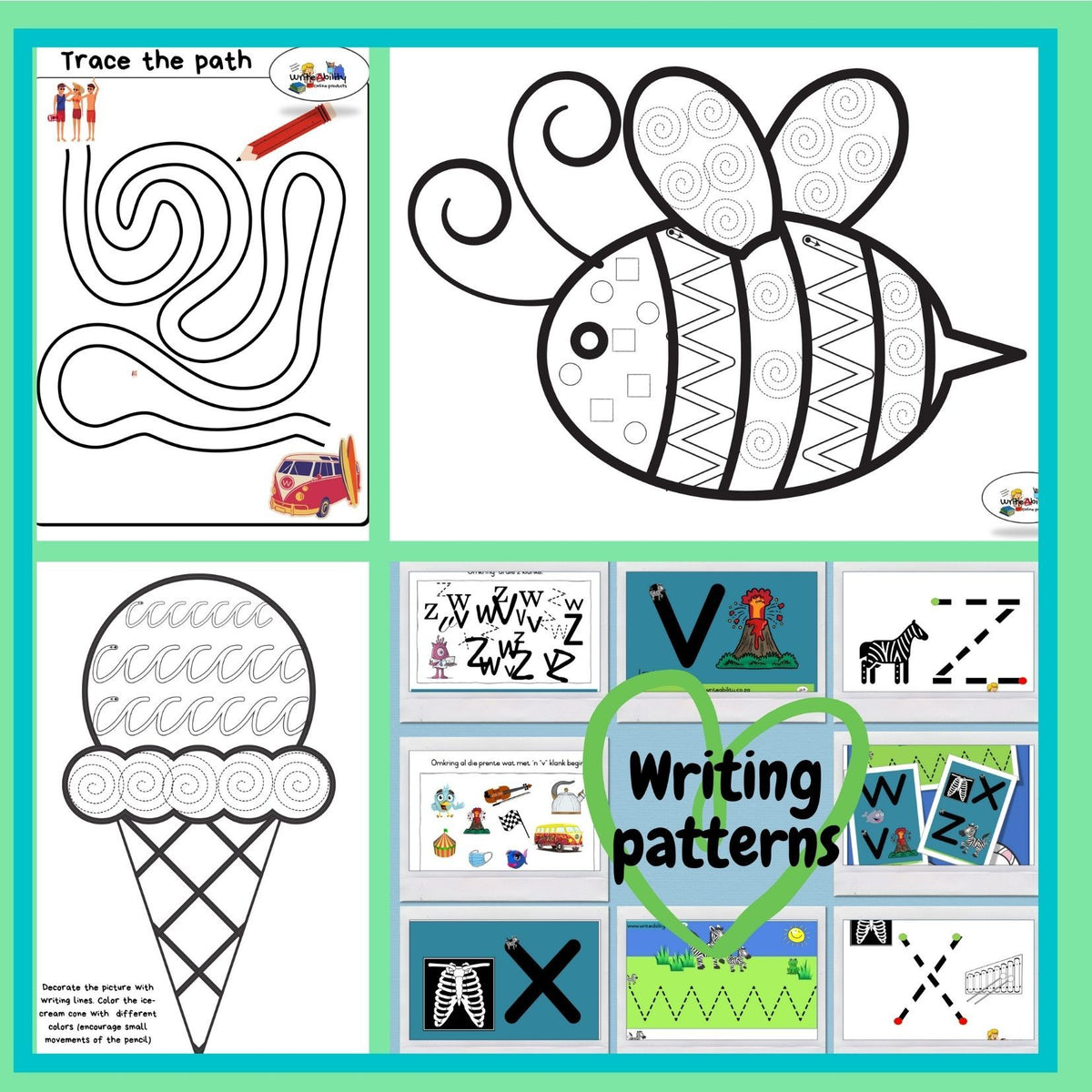Pre-Writing Lines and Activities To Develop Pencil Control– WriteAbility