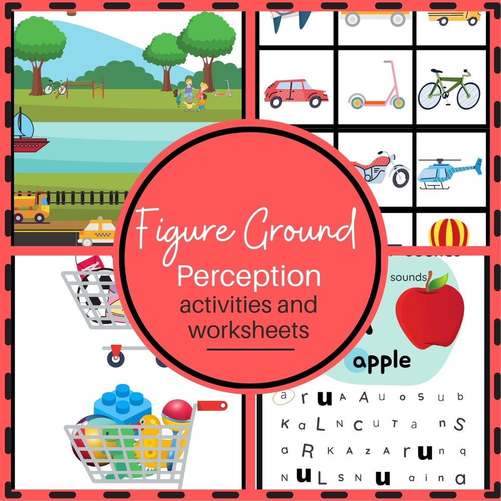 Figure-Ground Perception: Activities and Worksheets – WriteAbility