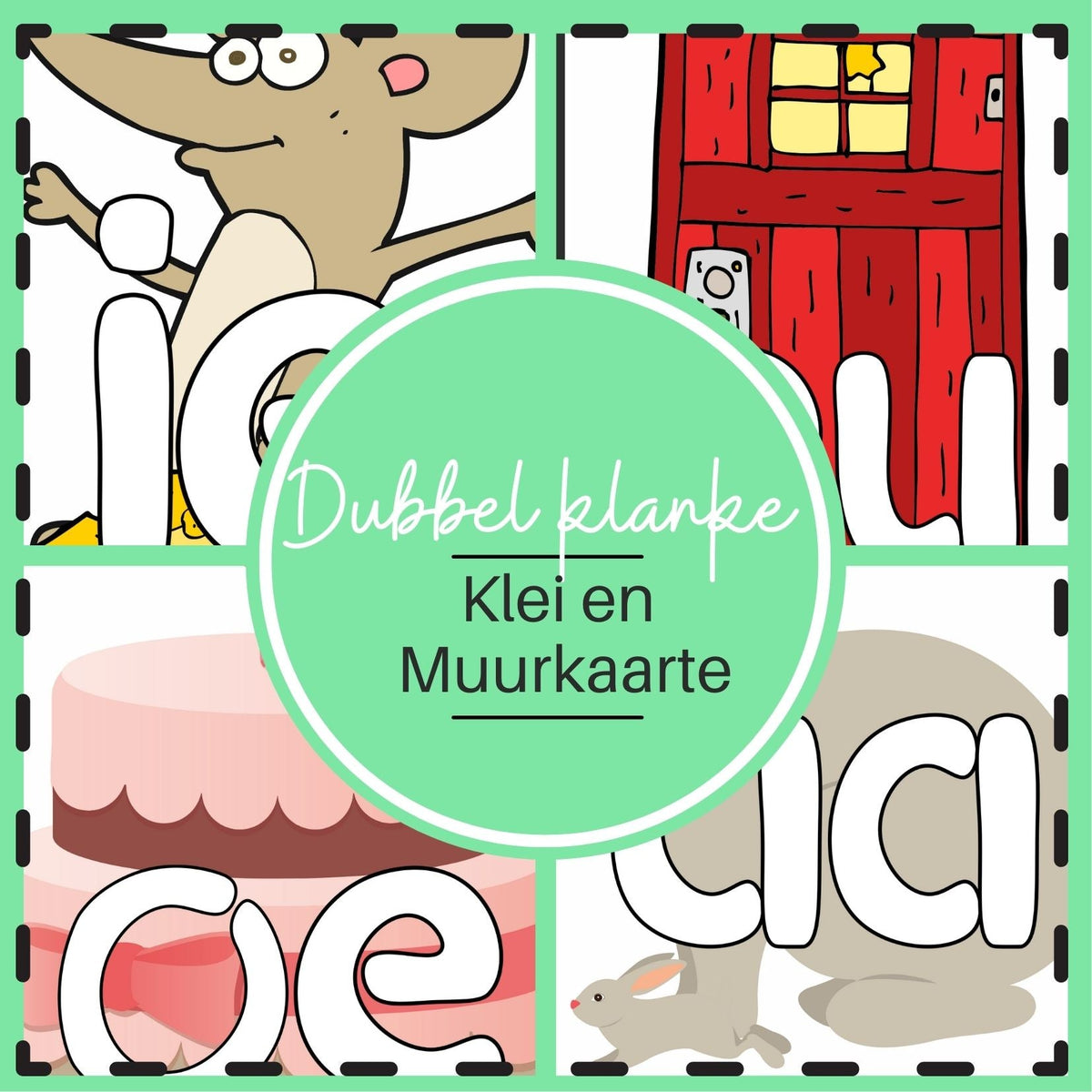 Dubbelklanke: Kleikaarte/muurkaarte– WriteAbility