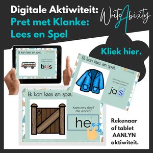 Pret met klanke: Ek kan klank, lees en spel. (Digitale/Aanlyn ...