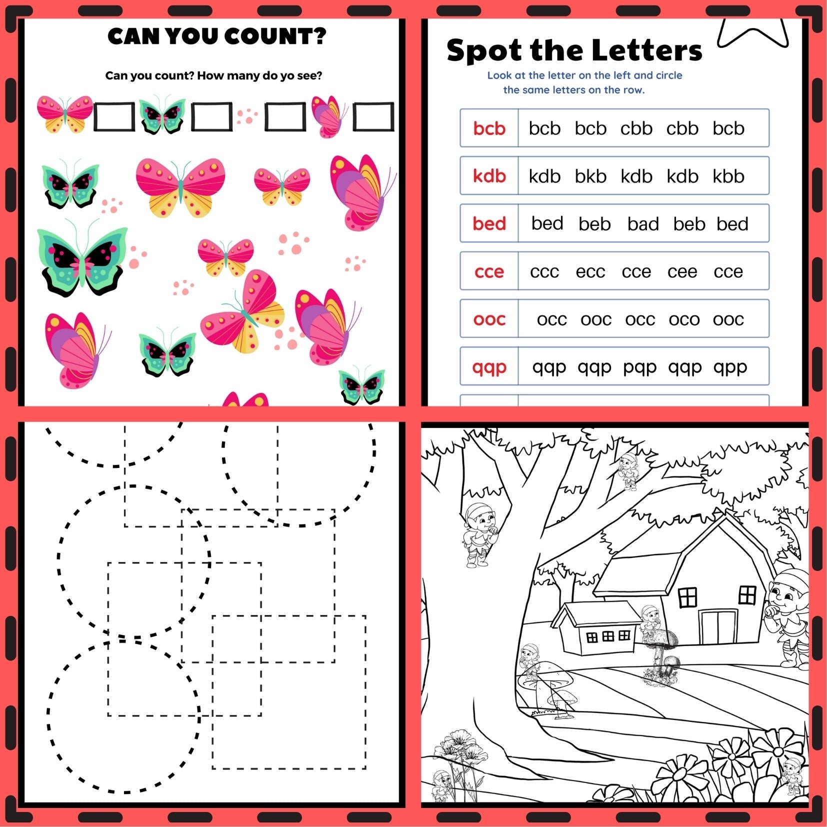 Figure-Ground Perception: Activities and Worksheets – WriteAbility