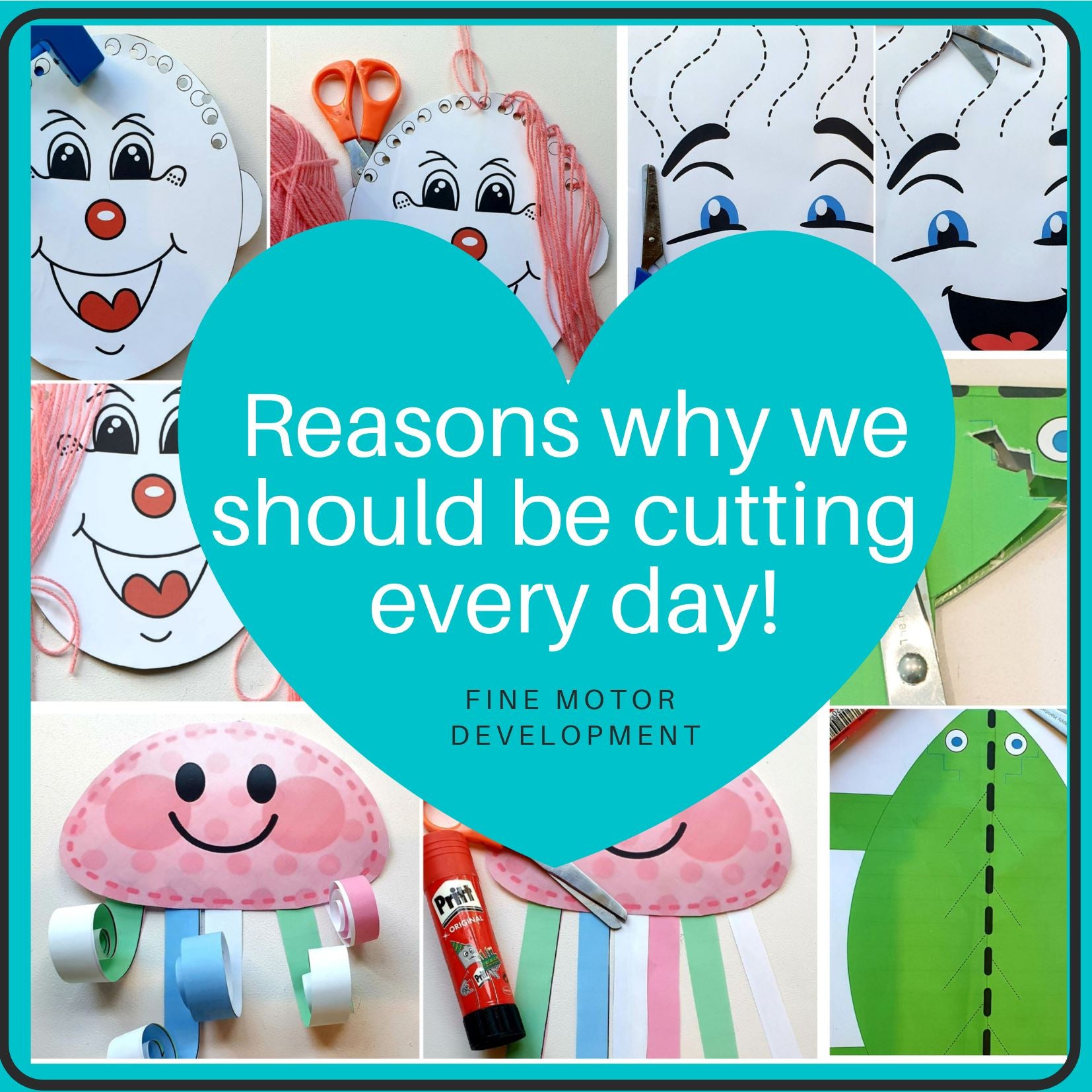 Cutting Skills: Fine Motor Development (Volume 1) – WriteAbility