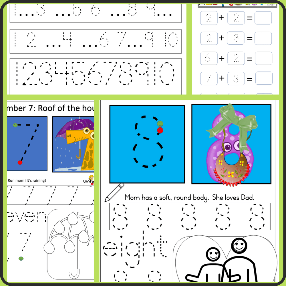 Number Reversals: Activities, worksheets and video bundle. – WriteAbility