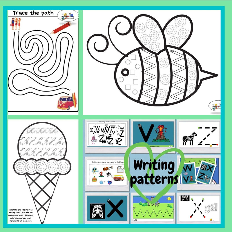 Pre-Writing Lines and Activities To Develop Pencil Control – WriteAbility